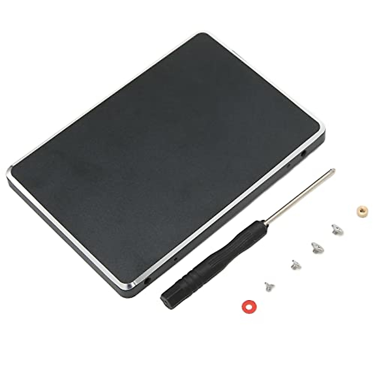 Gaeirt SSD Enclosure, Aluminum Hard Drive Enclosure Lightweight 6Gbps Transmission for Computer