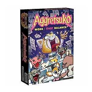 Renegade Game Studios Aggretsuko Work/Rage Balance
