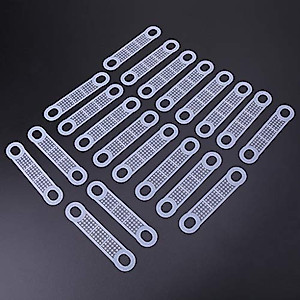HELYZQ 20pcs Large Silicone Clothes Hanger Non Slip Shoulder Strap Grip Strip Pad