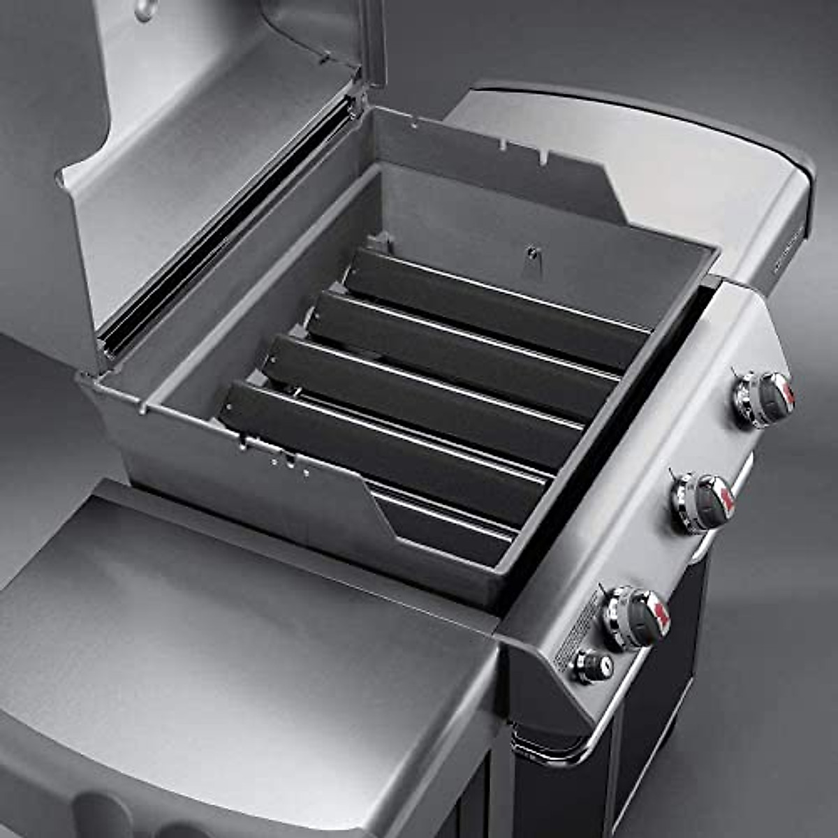 Charbrofire Spirit and Spirit II 300 Series 7636 Flavorizer Bars and 69797 Burner Replacement Parts for Weber Spirit E310 E320 E330 S310 S320 S330 SP310 SP320 SP330 68950 and More Tube Burner Kits