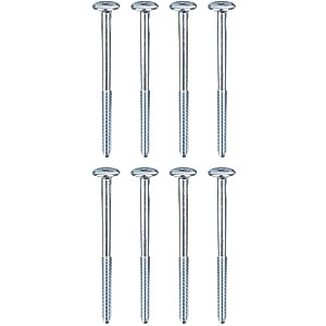 Spare Hardware Parts Bed Frame, Daybed Frame, Gateleg Table Long Screw (Replacement for IKEA Part #105330) (Pack of 8)