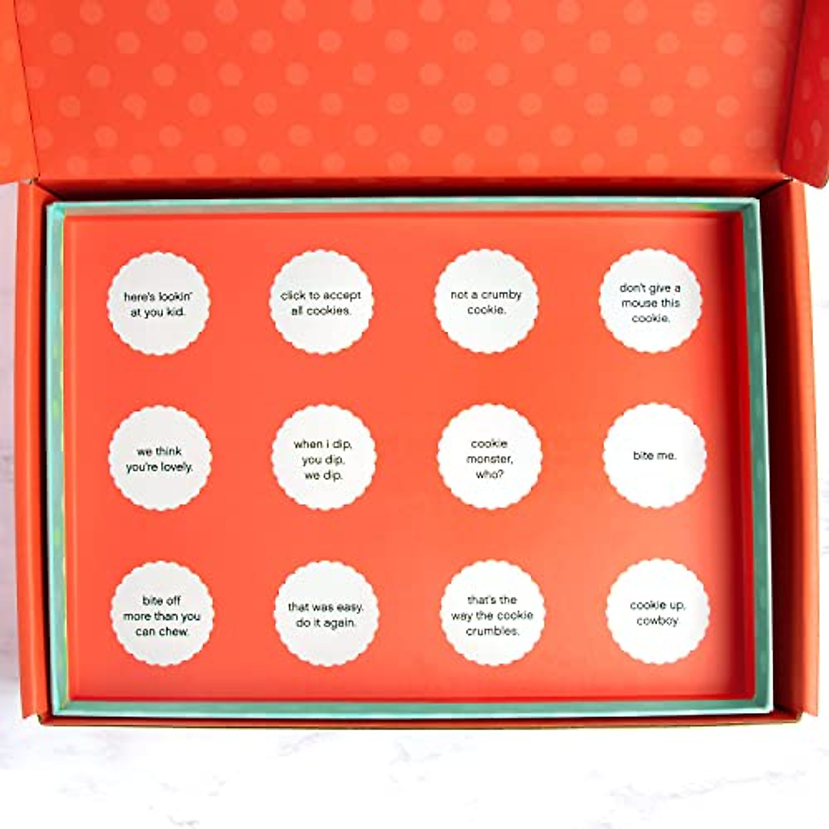 CY Chocolates Birthday Deluxe Chocolatey Covered Oreos 12 Piece Gift Box