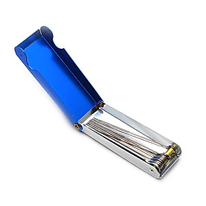 SAPHUE Guitar Nut File Set and Bridge Saddle Fret Nut Slotting Files Set for Gibson Electric Guitar Acoustic Guitar Ukulele Bass Banjo Mandolin with 13Pcs Needles and 1Pcs flat file Repair Tools