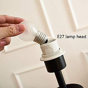 AVEO Floor lamp E27 Floor Lamp Modern Minimalist with Coffee Table Tray Can Be Placed Thing Decorative Floor Light Bedroom Living Room Floor Light (Color : Green)