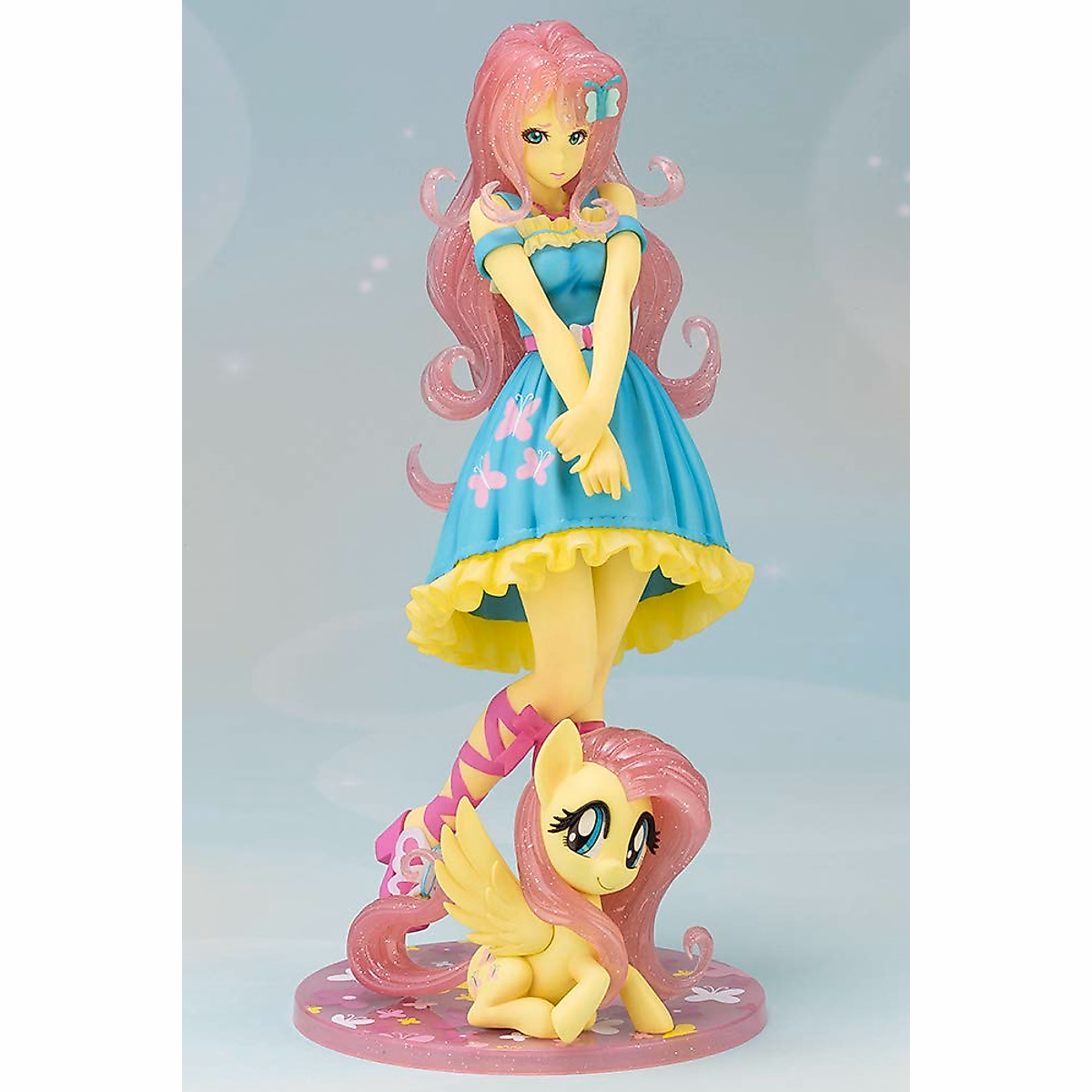 Kotobukiya My Little Pony: Fluttershy (Limited Color Variant Edition) Bishoujo Statue, Multicolor