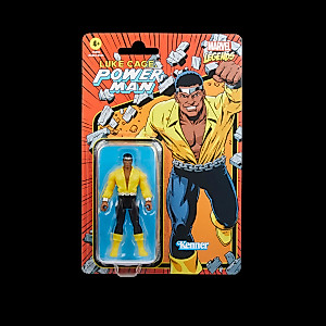 Marvel Legends Series Retro 375 Collection Power Man 3.75-Inch Collectible Action Figures,Toys for Ages 4 and Up