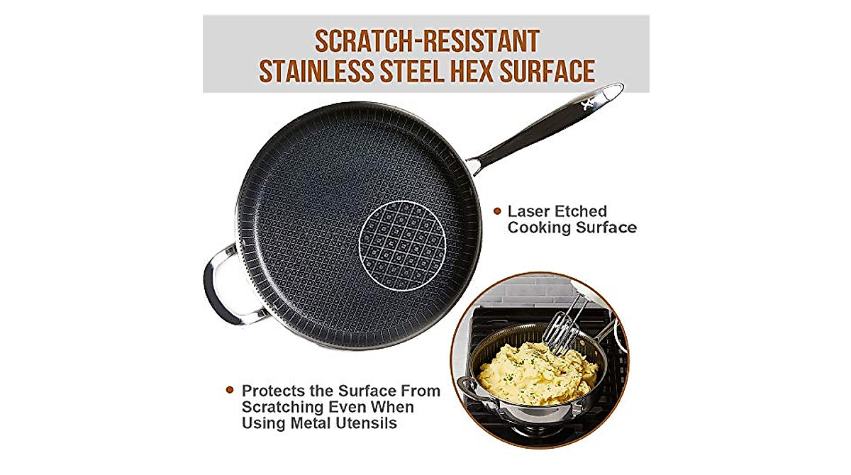 Copper Chef Titan Fry Pans Set: 9.5" & 8"