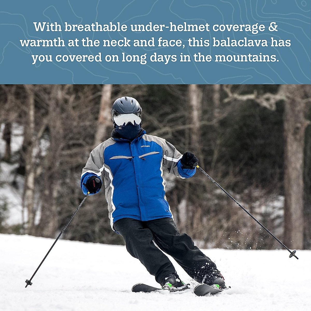 Turtle Fur Shellaclava Chelonia 150 Fleece Neck Warmer Helmet Liner Winter Balaclava Hood, Black