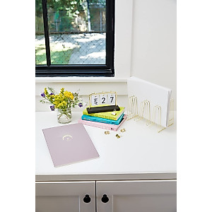 Southworth Planner (January 2023-December 2023), 8.5" x 11", Celestial Bohemian Dusty Purple, Premium 28#/105 gsm Paper, Large Flex (91094)