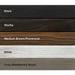 Joel's Antiques Floating Wall Shelf - Long Shelf for Fireplace Mantel, Bookshelf, Bedroom, Photos, Patented Easy Install - Black, 60" x 6" x 2"