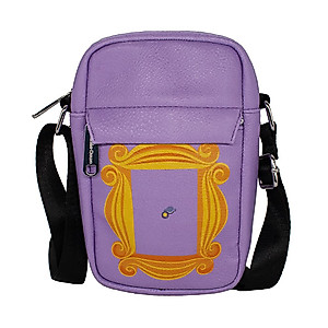 Buckle Down Friends Bag, Crossbody, Monicas Peephole Frame, Vegan Leather