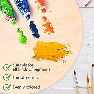 Wood Ovals for Crafts, 15Pcs Unfinished Wood Oval，Natural Oval Wood Slices Crafts, Wooden Oval Cutout,Painting and Wedding Decorations(150 * 100 * 2mm)