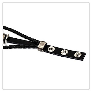 Mgutillart Punk Alloy Buckle Bracelet Animal Scorpion Leather Bracelet(Scorpion)