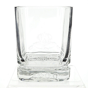 Crown Royal 2000 Millenium Square Glass