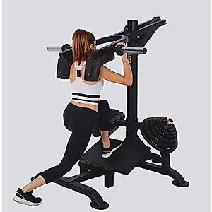 Powertec Fitness Levergym Squat/Calf, Black