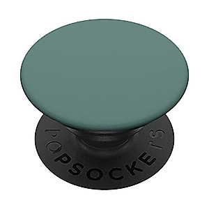 Simple Chic Solid Color Dark Jade Green PopSockets PopGrip: Swappable Grip for Phones & Tablets