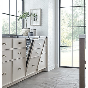 Monogram ZDT985SINII 24 Inch Wide 16 Place Setting Energy Star Rated Built-In Top Control Dishwasher with Hard Food Disposer and Max Dry System - Custom Panel