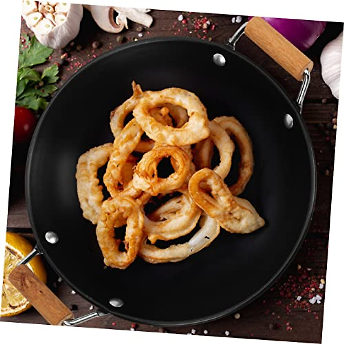 TIDTALEO Stainless Steel Griddle Korean Cookware Stainless Steel Stock Pot Metal Cooking Utensils Outdoor Stainless Steel Paella Pan Electric Skillets Nonstick with Lids Household Hot Pot