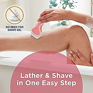 Schick Intuition Lemon Berry Breeze Razors for Women | 1 Razor & 2 Intuition Razor Blades Refill with Organic Lemon