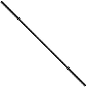 Fitvids Olympic Bar for Weightlifting and Power Lifting Barbell, 700-Pound Capacity (7 Feet, Black)