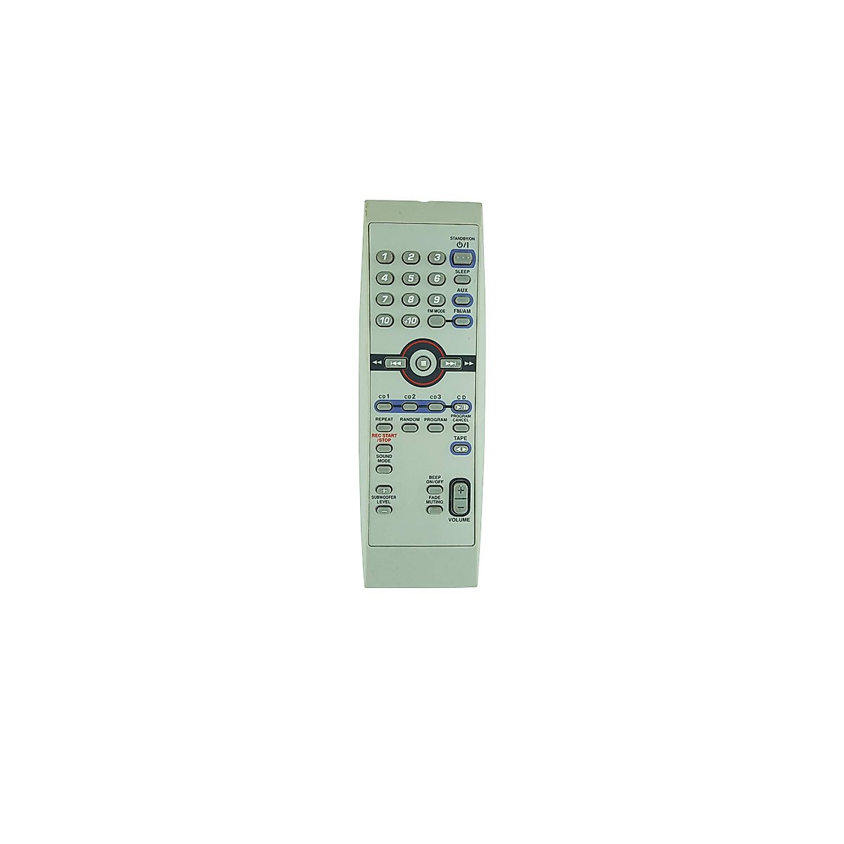 HCDZ Replacement Remote Control for JVC RM-SED40TU MX-D302T MX-D401T MX-D401TJ MX-D301T MX-D620T Compact Component Audio System