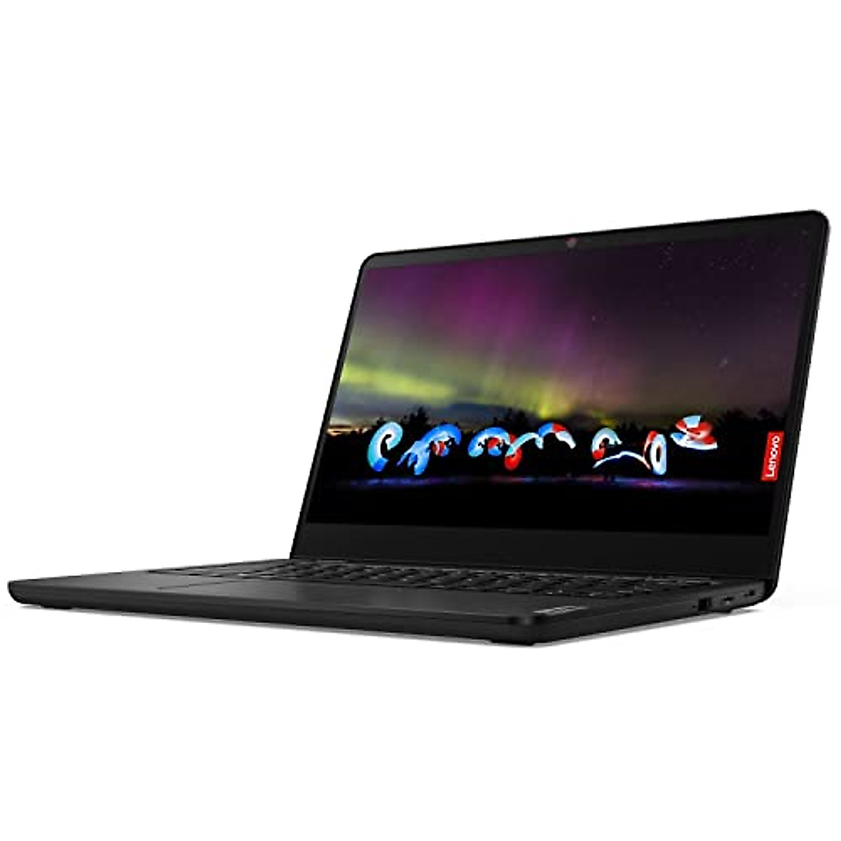 Lenovo Windows 10 Pro Business Laptop, 14" Anti-Glare Display, AMD 3015e Processor up to 2.3GHz, 4GB DDR4 RAM, 64GB eMMC, WiFi 6, BT 5.2, Type-C, Webcam, Black, Broag 64GB Flash Drive