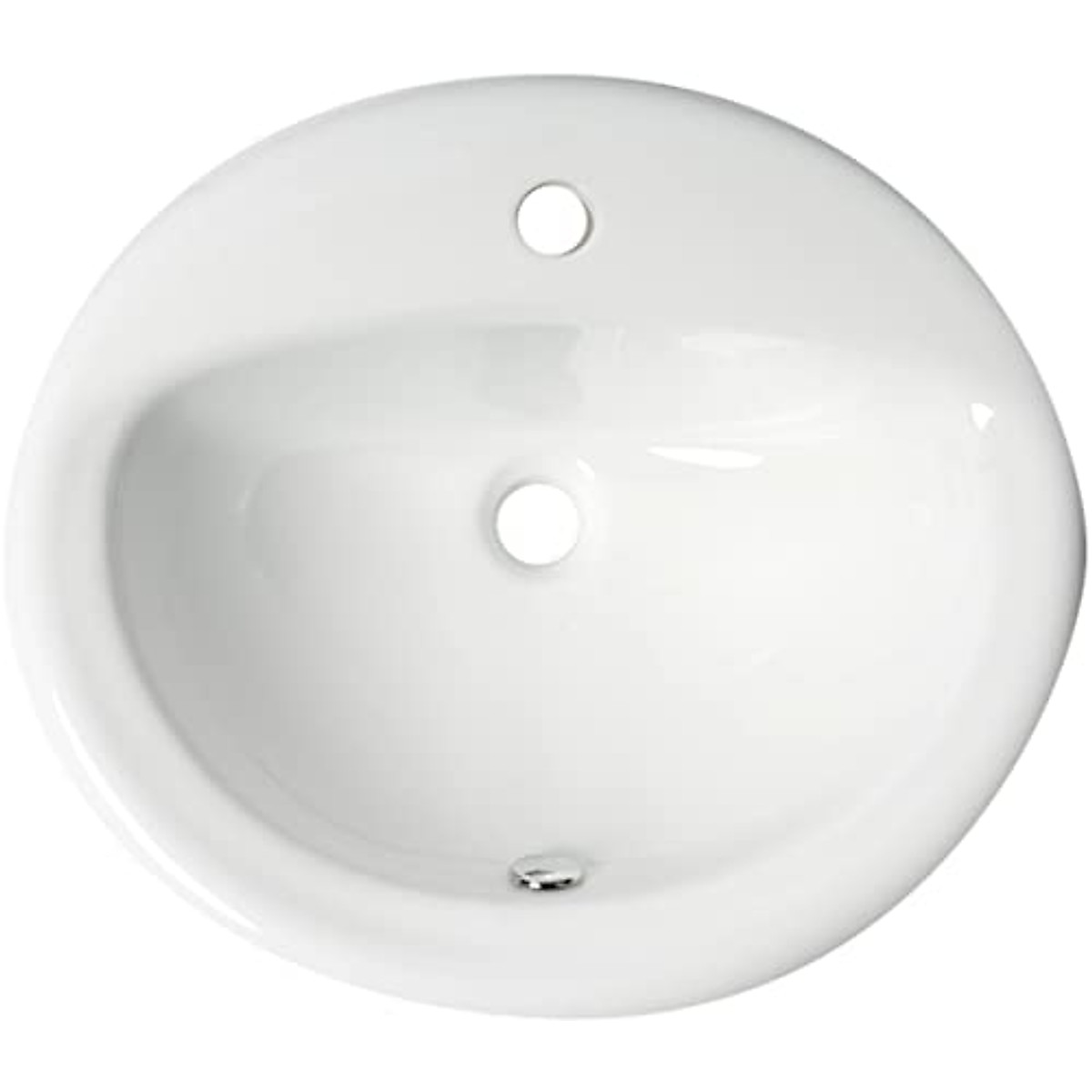 ALFI brand ABC802 Bathroom Sink, White