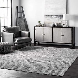 nuLOOM Sherill Abstract Transitional Area Rug, 5x8, Grey