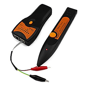 RJ45 RJ11 BNC Telephone Wire Tracker Network LAN Ethernet TV Cable Electric Wire Line Finder Toner Tracer Tester TM8