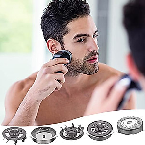 Centtechi Replacement Shaver Heads for Philips Aquatouch, 6Pcs Shaver Replacement Heads for Men Compatible with Series 1000, 2000, 3000, 5000, 6000 and Model AT8xx/AT7xx/PT8xx/PT7xx with Pointed Blade