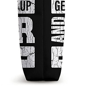 No Matter How You Feel Get Up Dress Up Funny Graphic Tote Bag