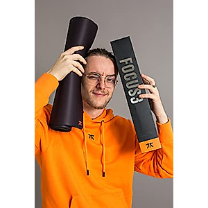 Fnatic | Focus 3 | Large Size | Soft Cloth Performance Gaming Mouse Mat | Control Surface | 19.17" x 14.65" x 0.16"