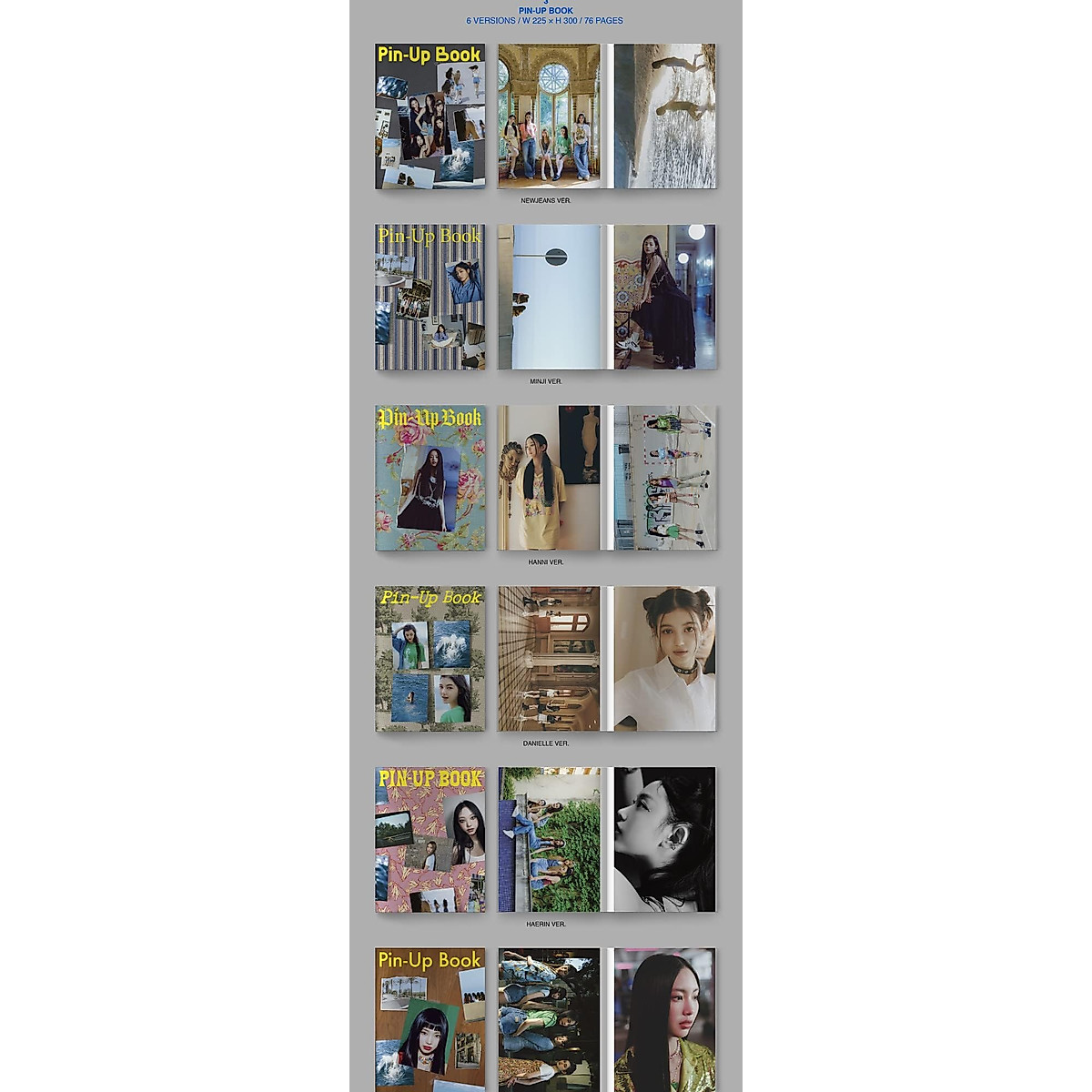 DREAMUS NewJeans New Jeans 1st EP Album Bluebook Version CD+Mini Poster On Pack+Log +Pin-up Book+Phoning Manual Book+ID Card+Sticker Pack+Photocard+Tracking Sealed (MINJI Version)