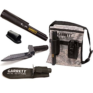 Garrett Pro-Pointer II, Edge Digger with Sheath and Camo Finds Pouch Combo