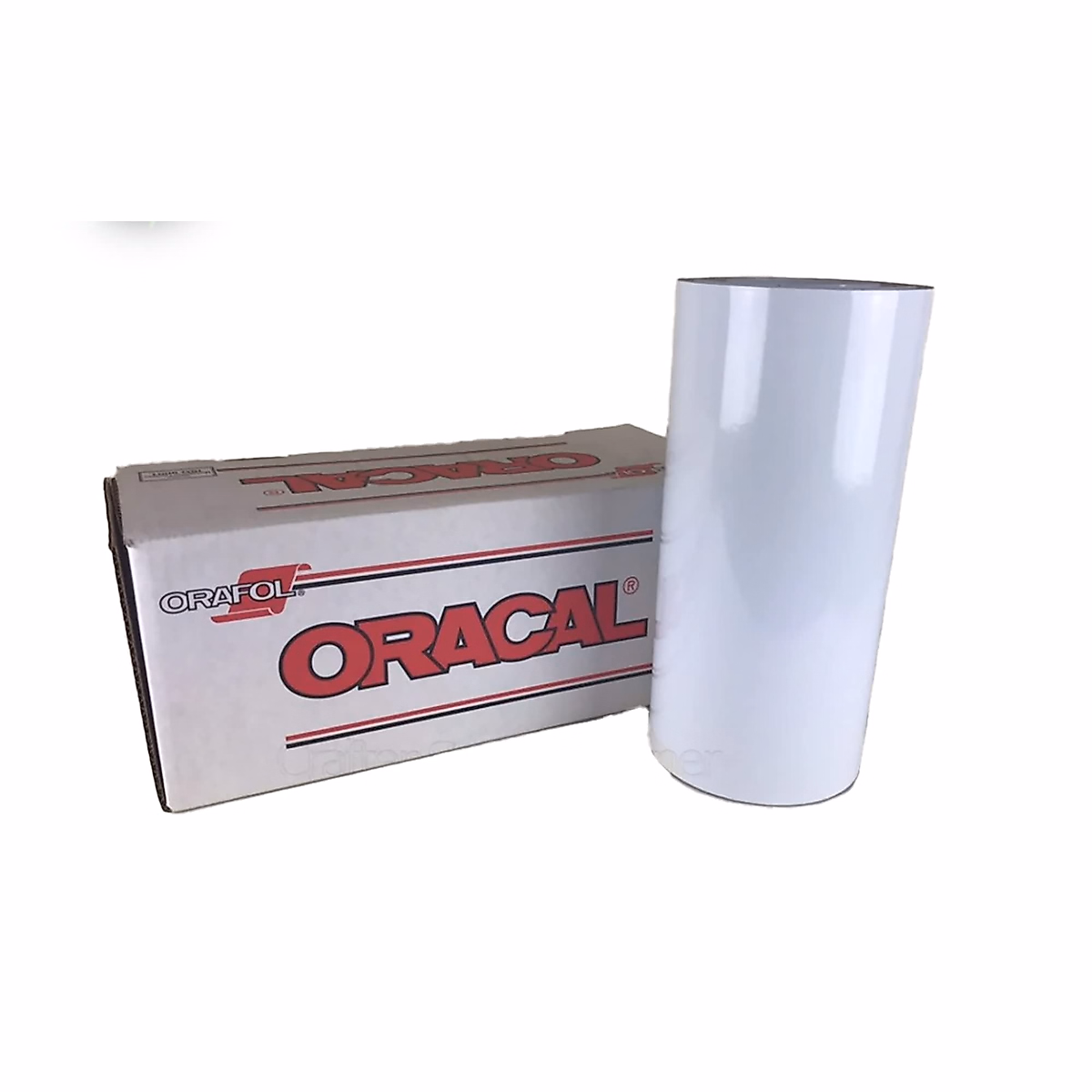 Permanent Vinyl 651, Adhesive Craft Vinyl, Waterproof for Outdoor Application, Perfect for DIY Crafters, Silhouette Cutting Machine Compatible (12" x 150ft, White Gloss)