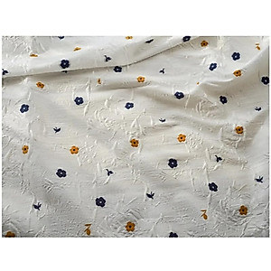 XMTXZYM 2 Meter Embossed Jacquard Fabric Women's Dress DIY Sewing Fabric