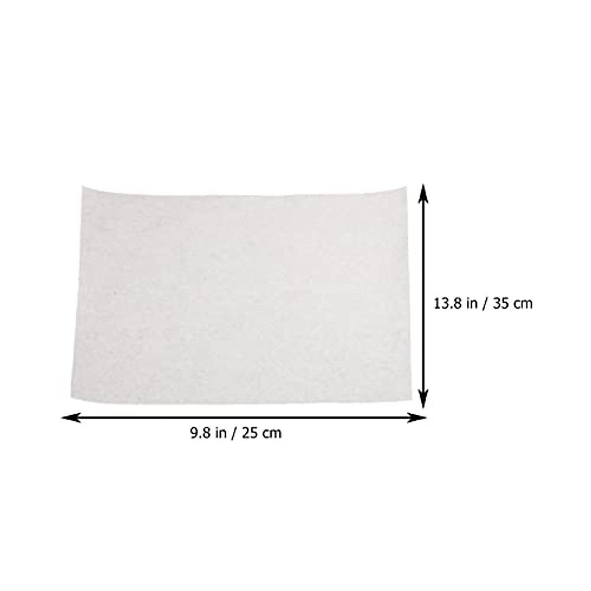 DOITOOL Bird Cage Liner Papers: 100Pcs Non-Woven Precut Absorbent Bird Cage Paper Liners Pad Pet Cages Cushion Birdcages Tray Mat Accessories for Bird Parrot Supplies