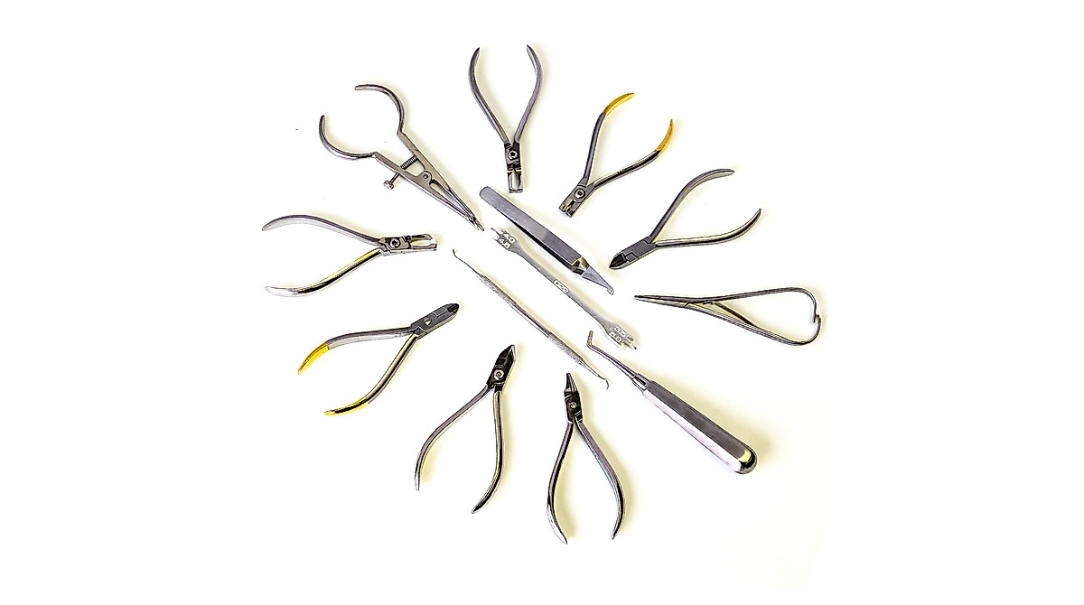 SURGICAL ONLINE Orthodontic Instruments Set 13 Pieces Stainless Steel ...