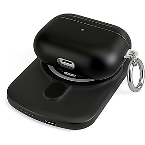 Casely Power Pod | MagSafe Compatible Battery Pack | Into The Wild | Black Leopard Power Pod