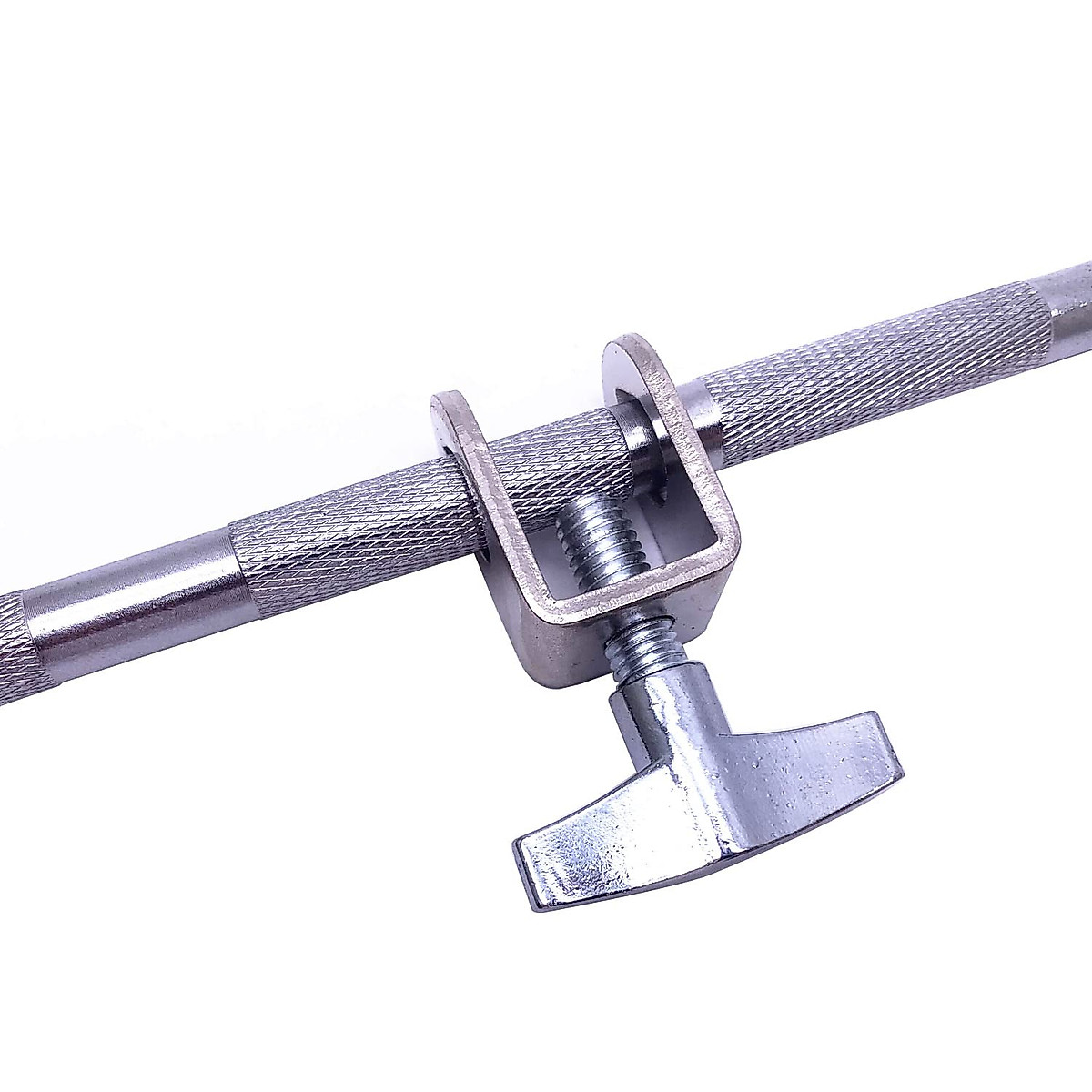 Jiayouy Cowbell Mounting Bracket with Steel Arm Rod Drum Set Holder Clamp Adjustable Mount for Percussion Cowbells, Jam Blocks, Tambourines