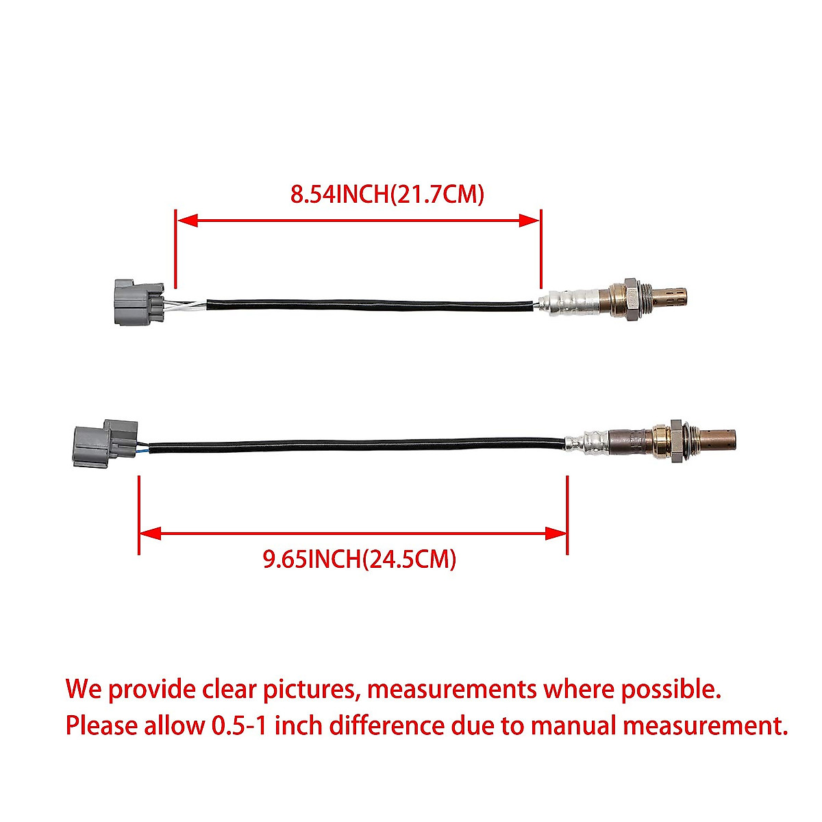 O2 Oxygen Sensor Upstream Downstream 2Pcs Compatible with Honda CR-V Replaces# 234-9005, 234-4125