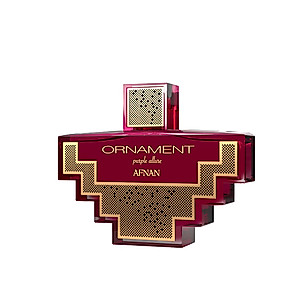 Afnan Ornament Purple Allure Eau De Parfum for Women, 3.4 Fl. Oz