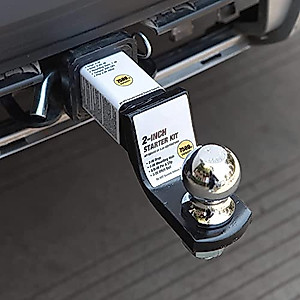 Torin ATRLY2003B Trailer Hitch Mount and Ball: 7,500 lb Capacity