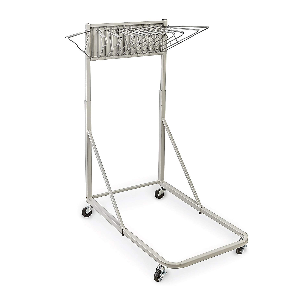 Adir Mobile Blueprint Holder - Blueprint Hanging Rack, Poster Display, Map Organizer Rack, Hanging File Organizer Stand for Office, Home, Jobsites