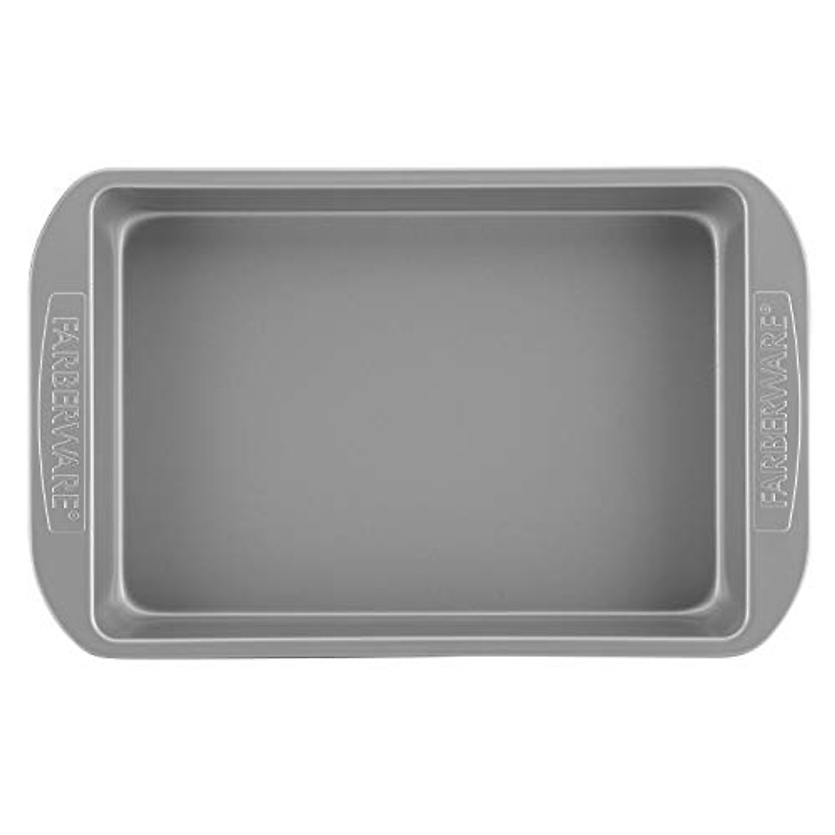 Farberware Nonstick Bakeware Baking Pan / Nonstick Cake Pan, Rectangle - 9 Inch x 13 Inch, Gray