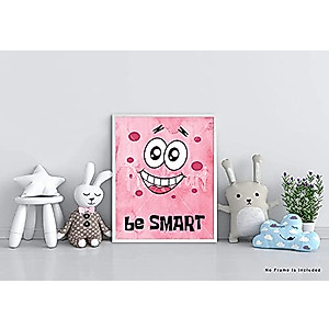 Posters for Boys Room Decor - Kids Bathroom Decor, Kids Room Decor for Boys, 8x10 Inches Set of 3 UNFRAMED by GROUP DMR