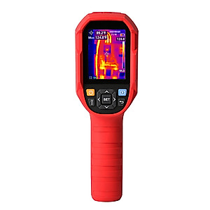 UNI-T UTi89 Pro Thermal Camera Imager 80x60 IR Resolution Handheld Infrared Thermal Imaging Camera 4800 Pixels 9Hz Refresh Rate, IP65 Rechargeable 16GB MicroSD 2 Meter Drop Durability