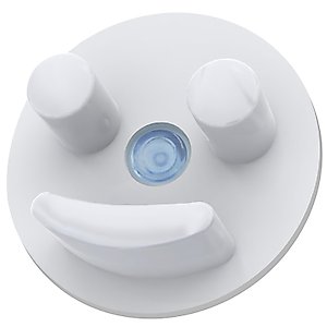 WSSODHK Sponge Holder, Scrub Caddy with Suction Cup, Sink Caddy for Holding Smiley Sponges, Scrub Caddy Sponge Organizer for Kitchen Sink - Self Draining & Dishwasher Safe (Sponges Not Included)