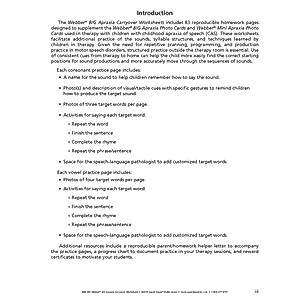Super Duper Publications | Webber® Big Apraxia Carryover Worksheets | Educational Resource for Children