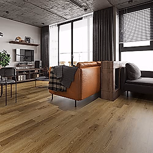 Selkirk PVC Vinyl Flooring Planks LVT Tiles Glue Down 6 Colors SK71007 Sample